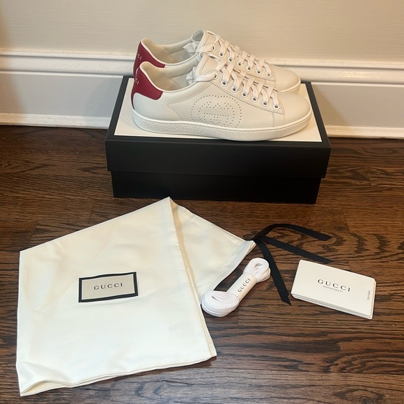 Gucci | Shoes | Gucci Ace Womens Interlocking G Sneakers | Poshmark